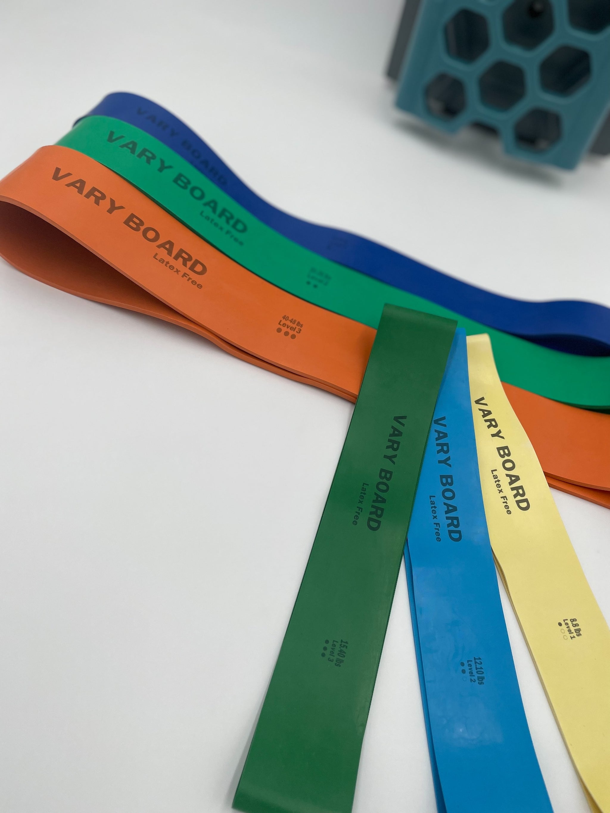 Latex Free Resistance Band Bundle – The VaryBoard